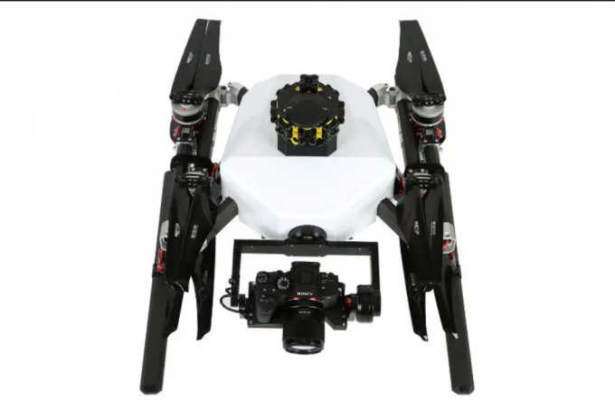 Rotary Wing UAV Drone For Firefighting Mining Industry Oil Gas Rigs ...