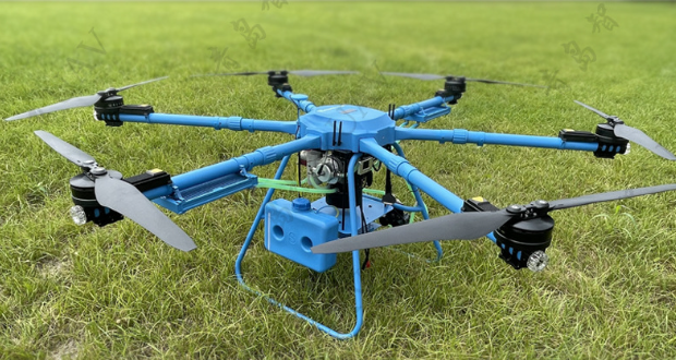 Payload 30kg Long Range Heavy Lift Drone UAV 6-30DH Fuel Gasoline ...